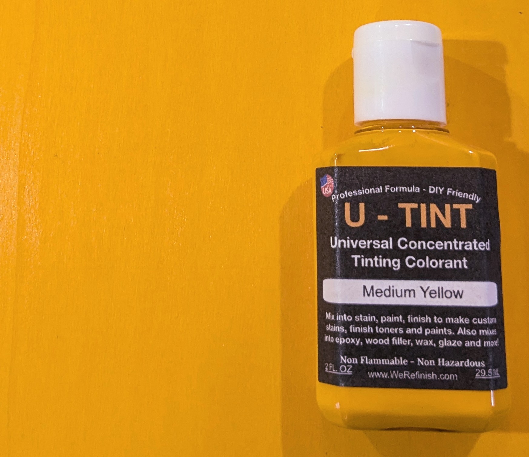 YU-Tint Universal Tinting Colorant | Medium Yellow - The Best Water ...